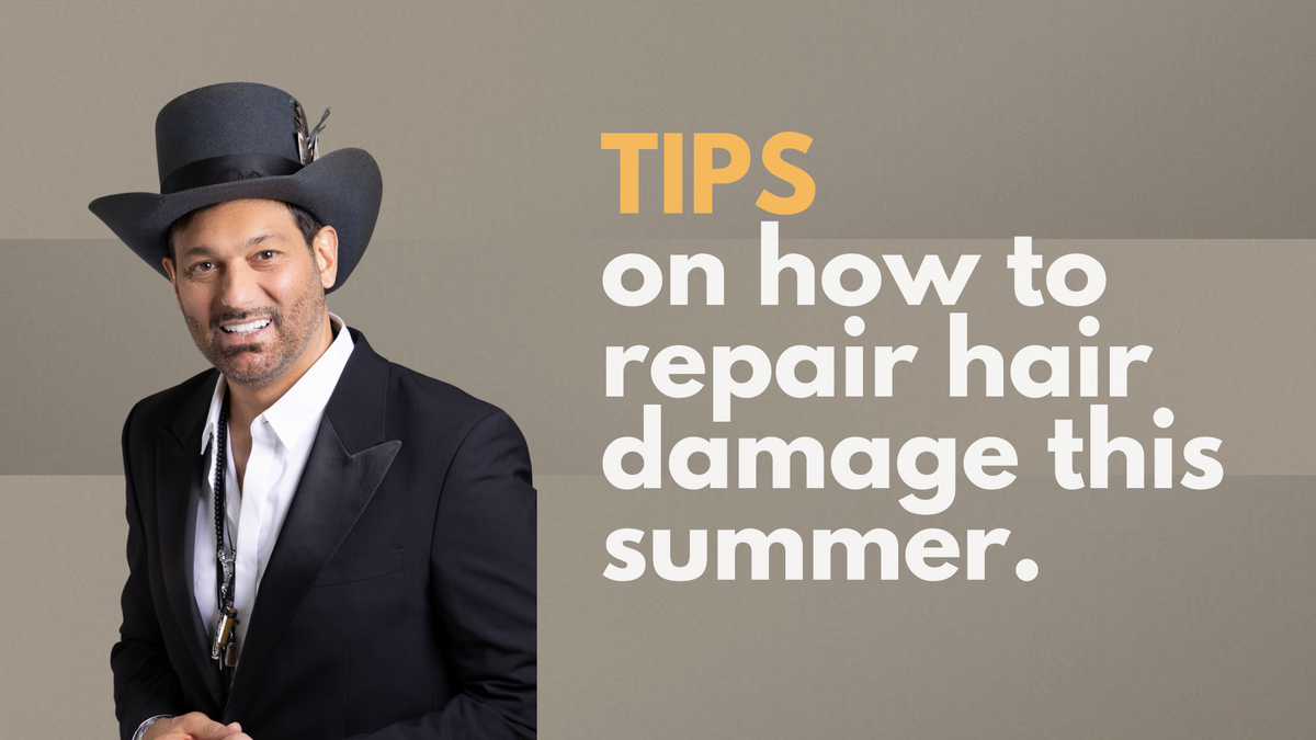 Tips on How to Repair Hair Damage in the Summer | Rocco Donna Professional